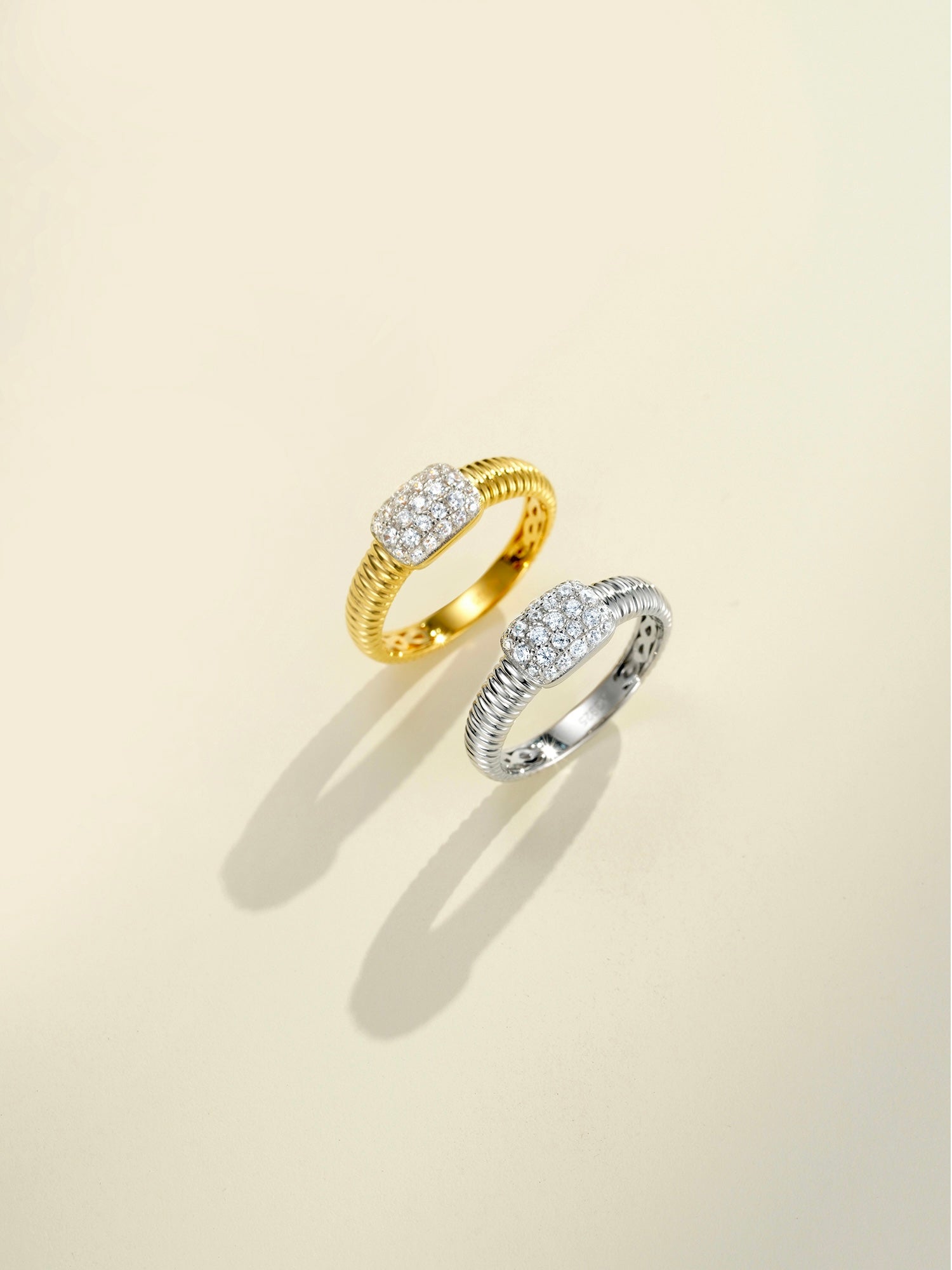 Vintage baguette ring store